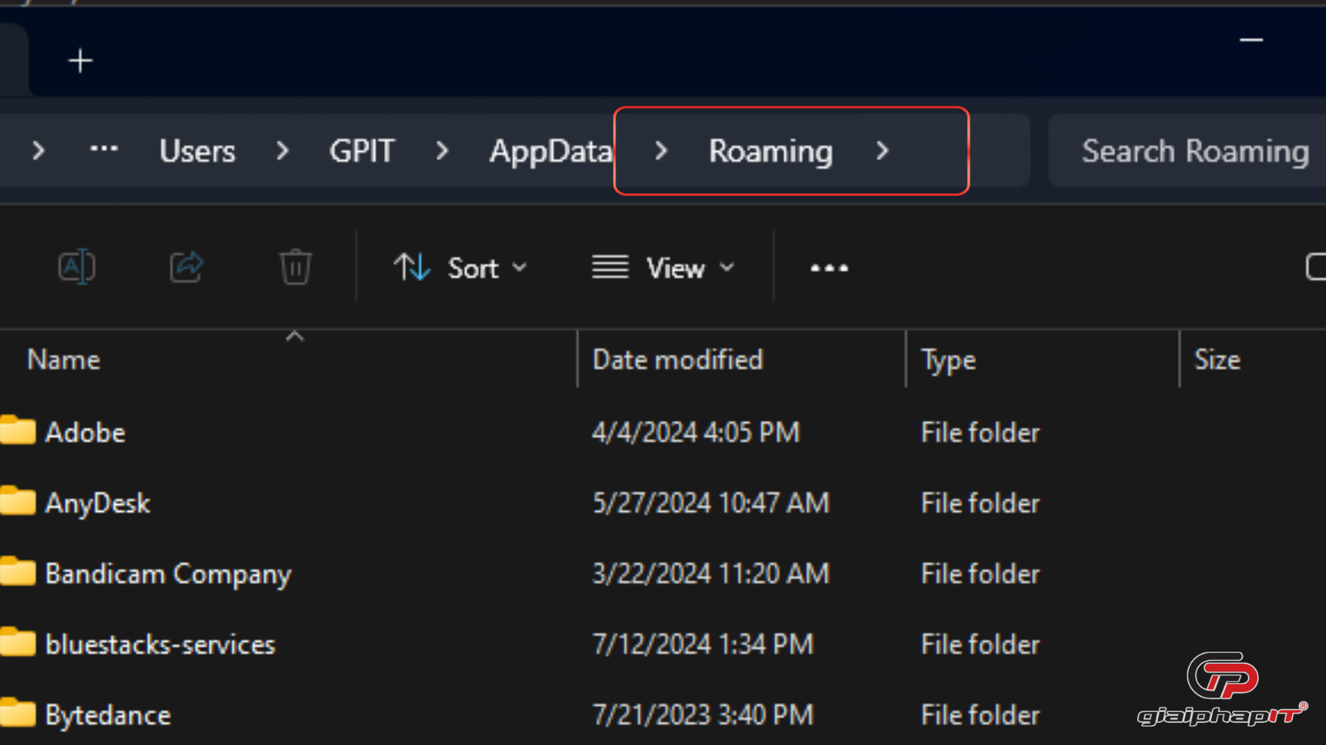 Xóa Thư Mục "AppData" Trên PC Có Sao Không? - GPIT | Dịch vụ IT | Bảo trì máy tính